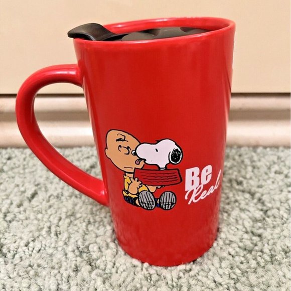 Gibson | Kitchen | Gibson Peanuts Gentle Reminders 8 Oz Travel Coffee ...